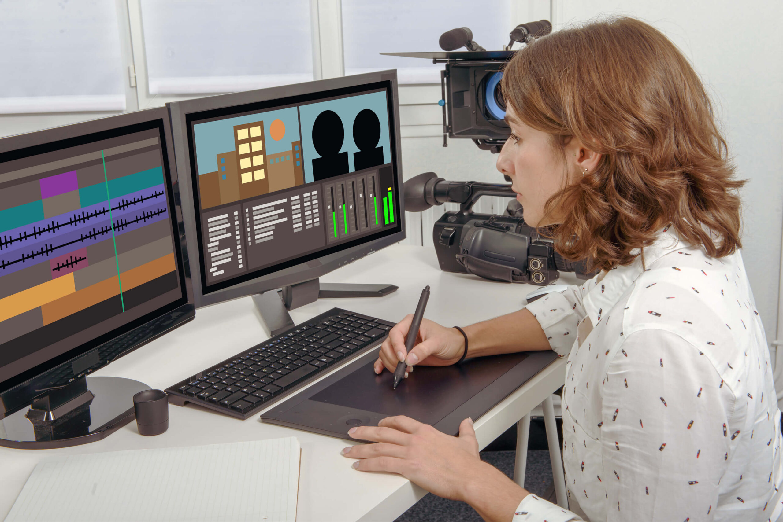 What is a mixed media video?